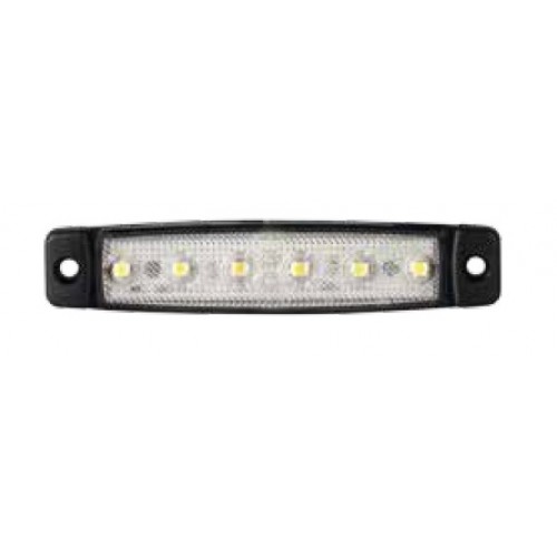 ΦΑΝΑΡΙ ΟΓΚΟΥ 6 LED 12V ΔΙΑΦΑΝΟ